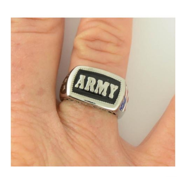 HMJ Army | Accessories | Hmj Army Military Heavy Stainless Steel Ring ...